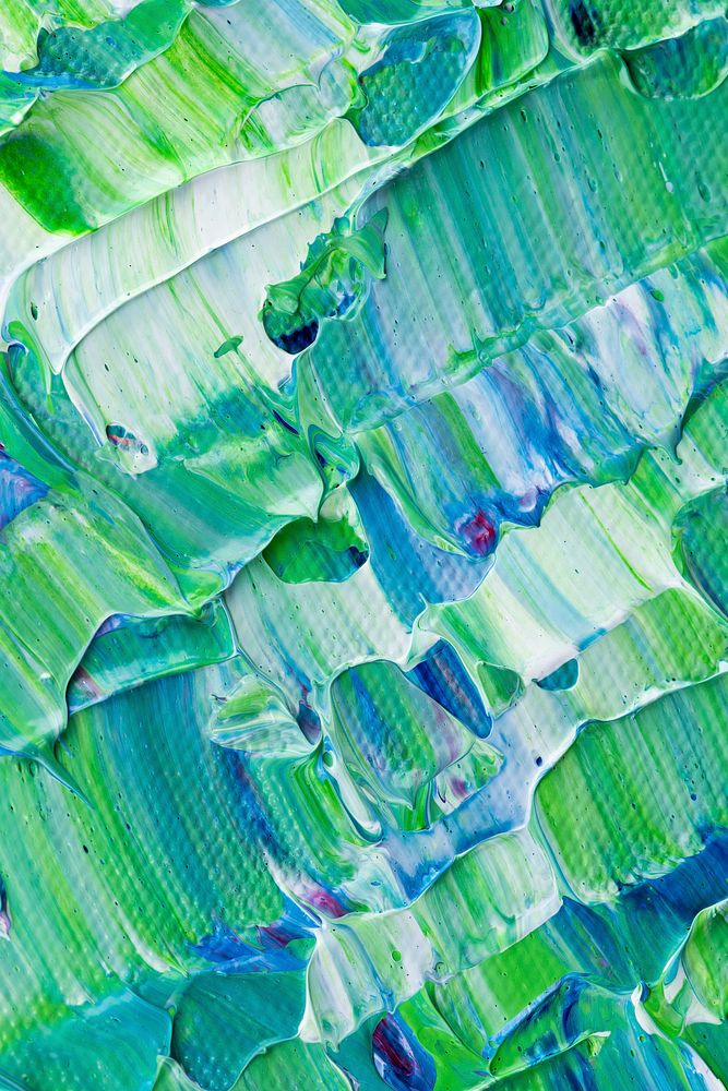 Acrylic paint textured background green | Free Photo - rawpixel