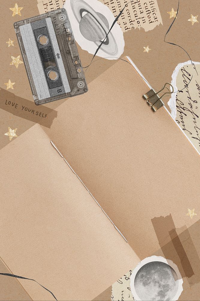 Vintage stationery paper frame background | Premium Photo - rawpixel