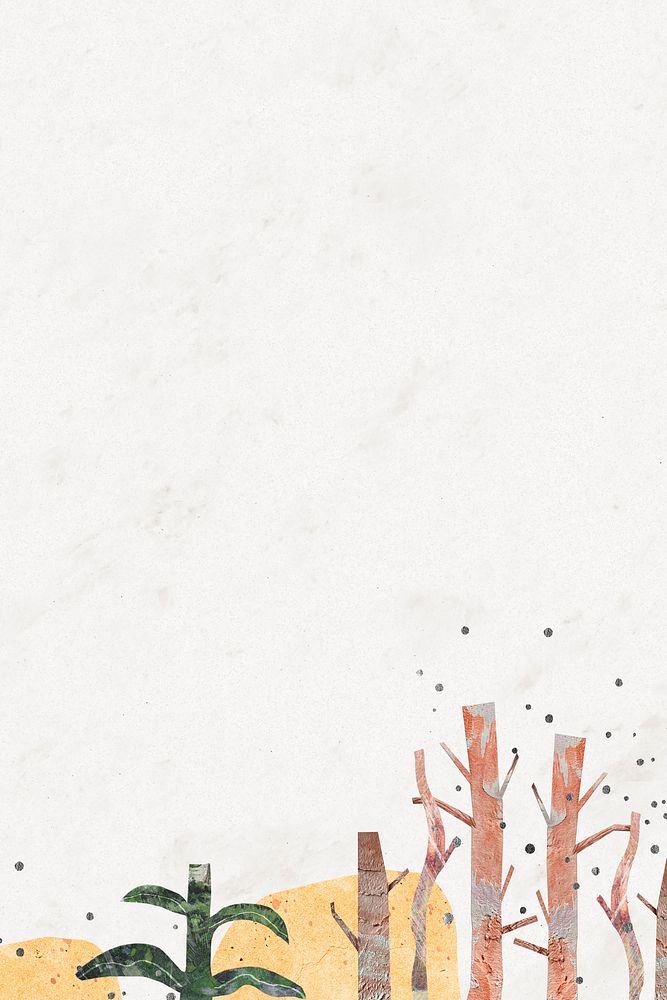 White landscape border background, paper | Free Photo - rawpixel