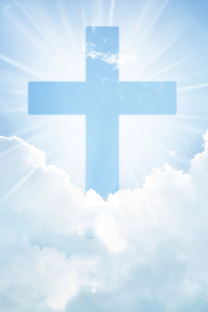 Blue Christian sky background, aesthetic | Premium Photo - rawpixel