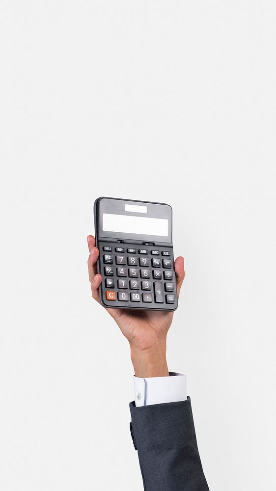 Hand holding calculator finance concept | Premium Photo - rawpixel
