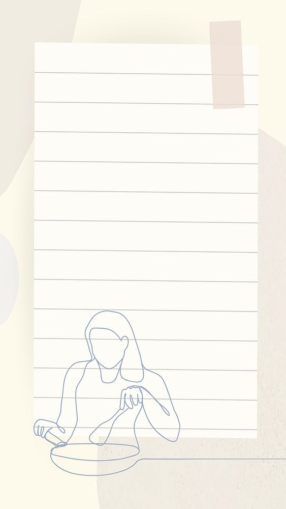 Sticky note frame mobile wallpaper, | Premium Vector - rawpixel