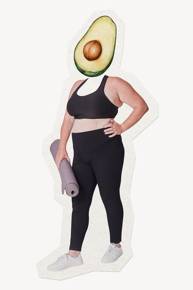 Avocado fruit head woman, health, | Premium Photo - rawpixel