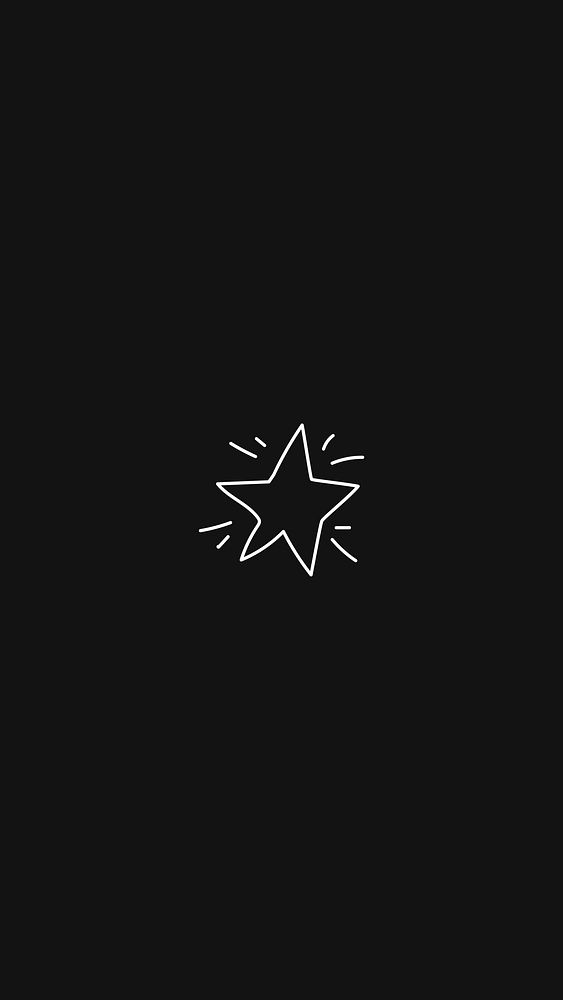 Hand drawn white star vector | Premium Vector - rawpixel