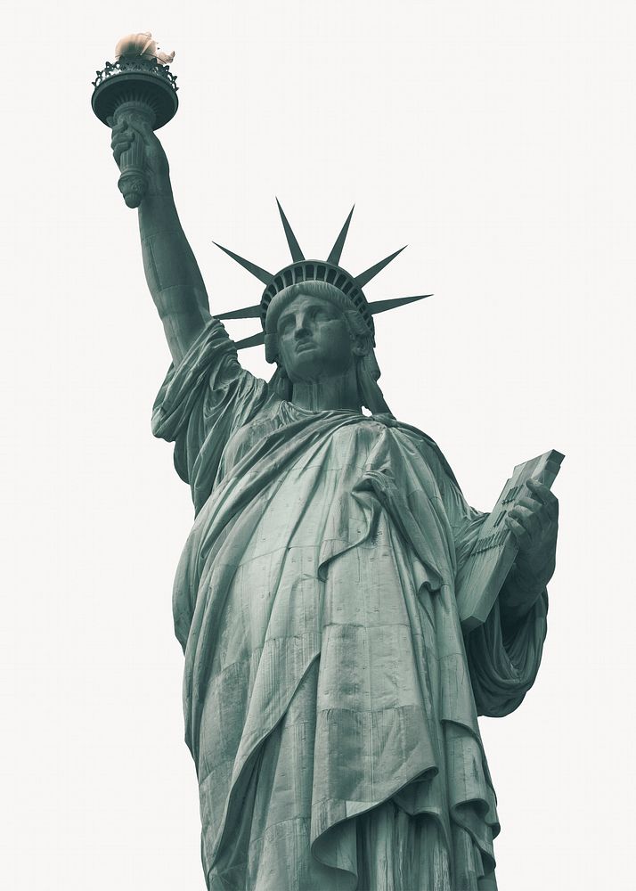 Lady Liberty, sculpture isolated design | Free Photo - rawpixel