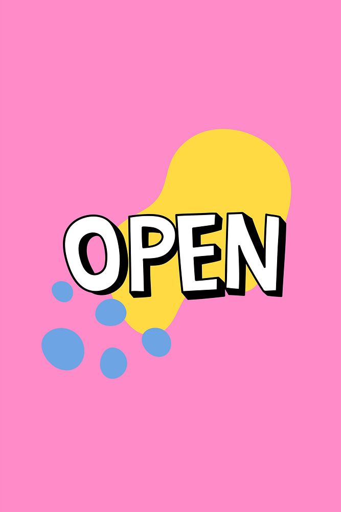 Open vector text comic font | Free Vector - rawpixel