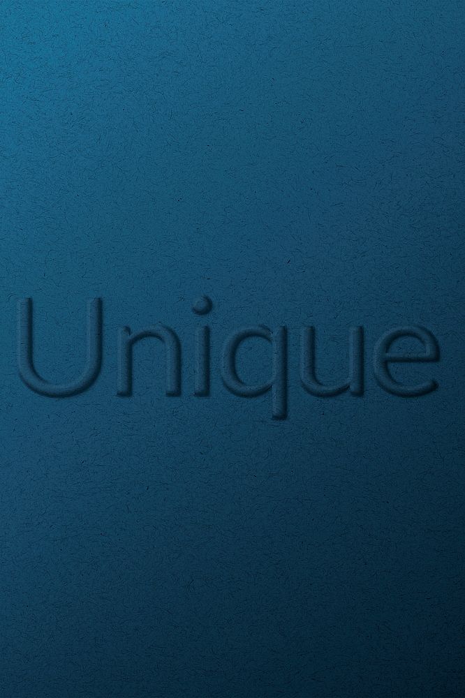 Word unique embossed typography font | Free Photo - rawpixel