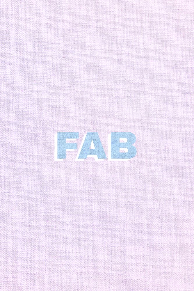 Fab pastel textured font typography | Free Photo - rawpixel