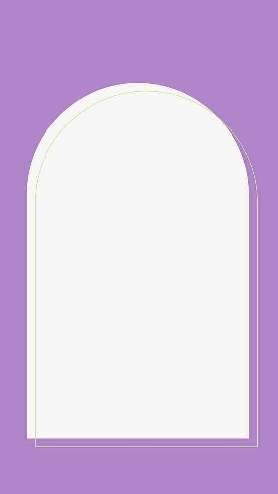 Purple arch frame iPhone wallpaper, | Premium Photo - rawpixel