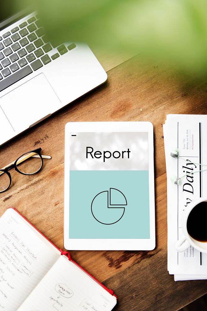 Business progress report pie graph | Free Photo - rawpixel