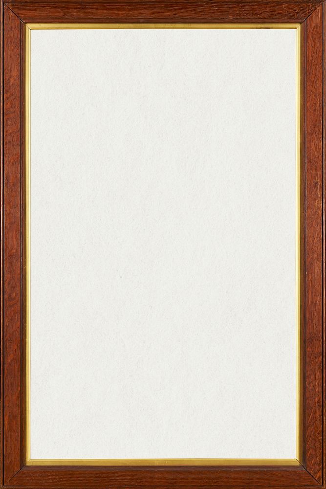 Dark wooden frame gold inner | Premium PSD - rawpixel