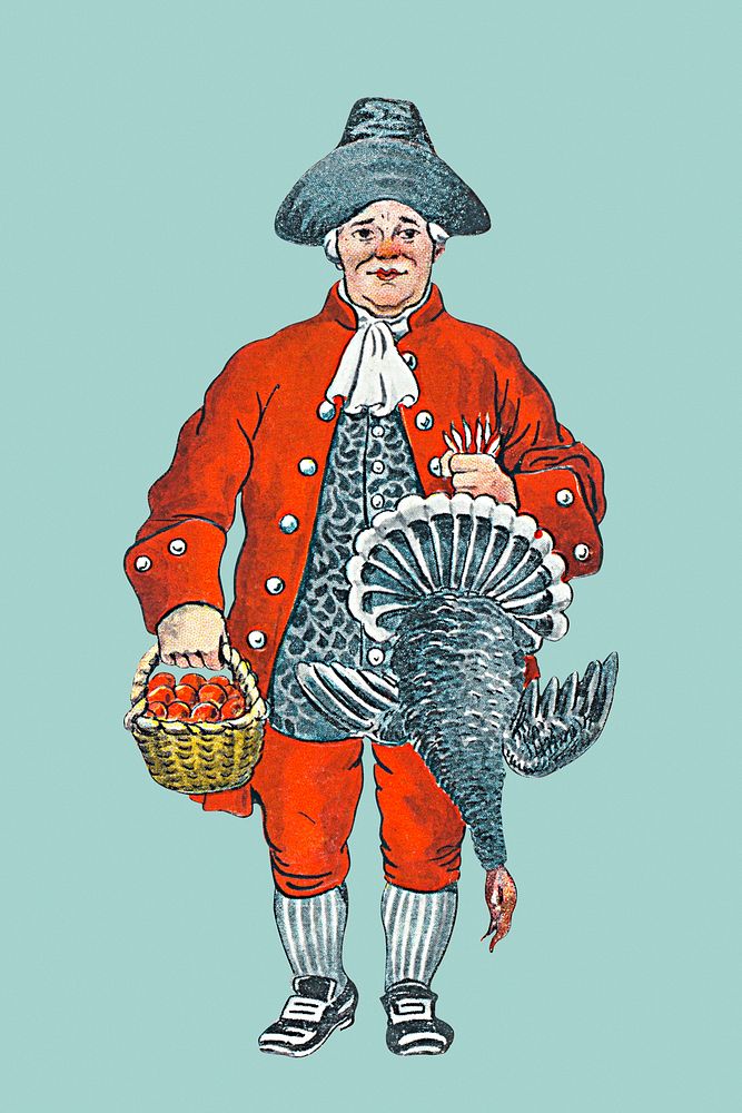 Man dead turkey illustration | Premium PSD - rawpixel