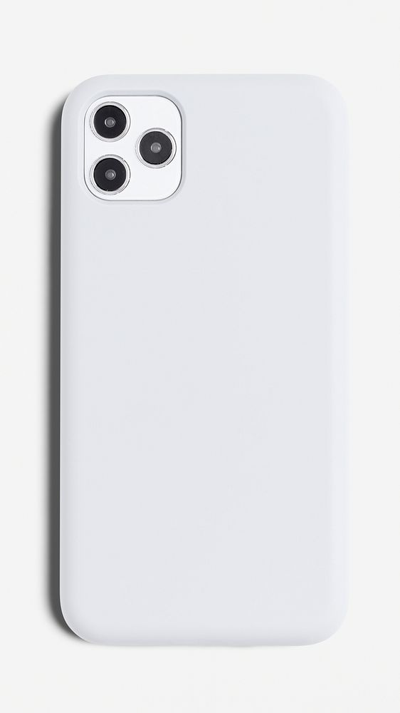 White smartphone case product showcase | Premium Photo - rawpixel