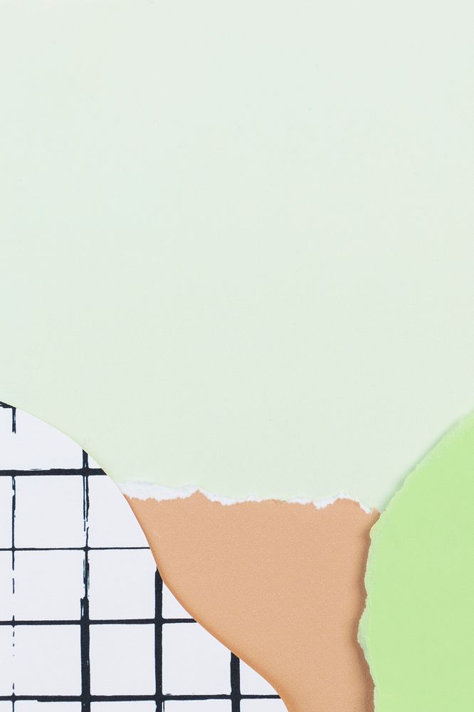 Green paper collage grid pattern | Free Photo - rawpixel