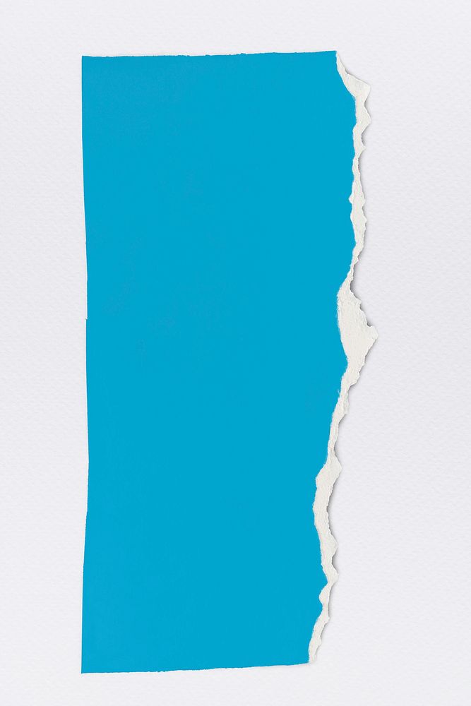 Torn paper blue element diy | Free Photo - rawpixel