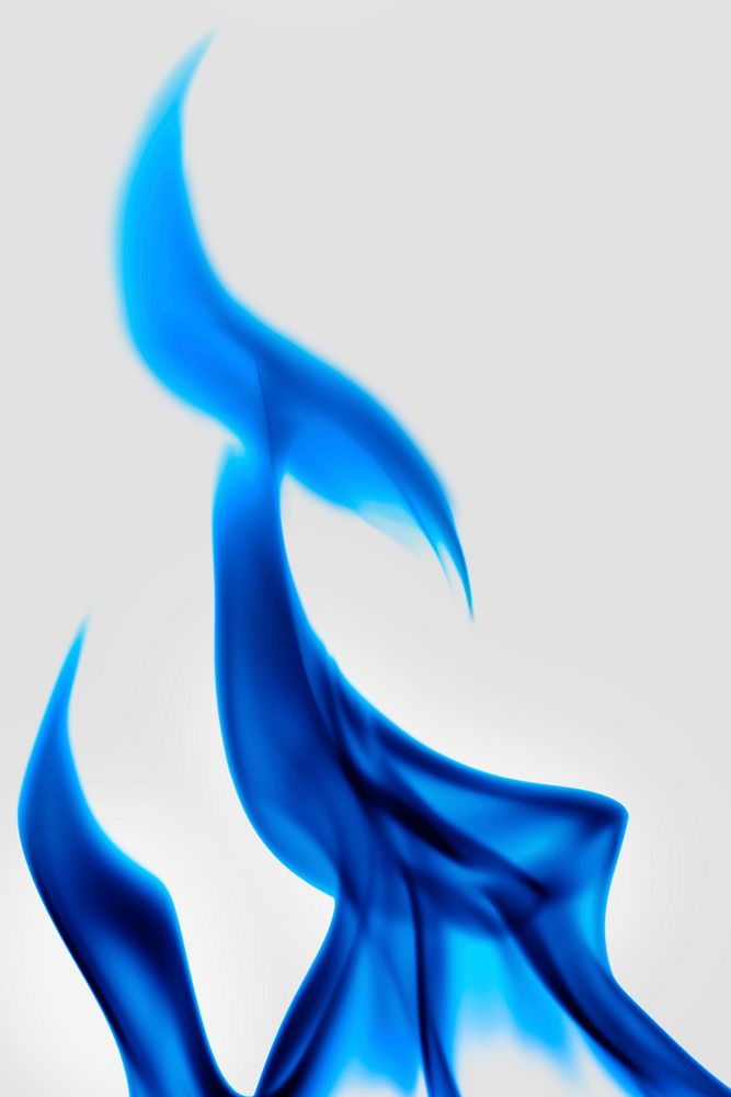 Blue flame element, realistic torch | Free Photo - rawpixel