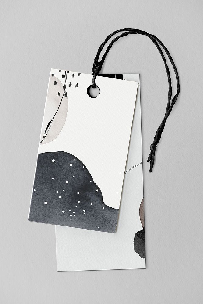 Minimal abstract patterned label | Premium Photo - rawpixel