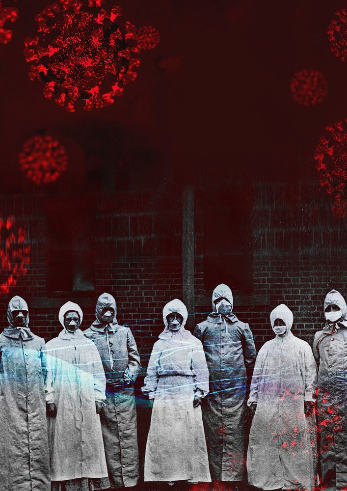 People protective suits Spanish flu | Free Photo - rawpixel