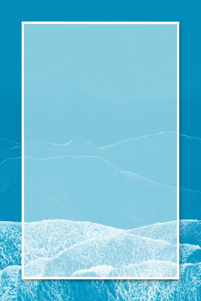 White rectangular frame wavy texture | Free PSD - rawpixel