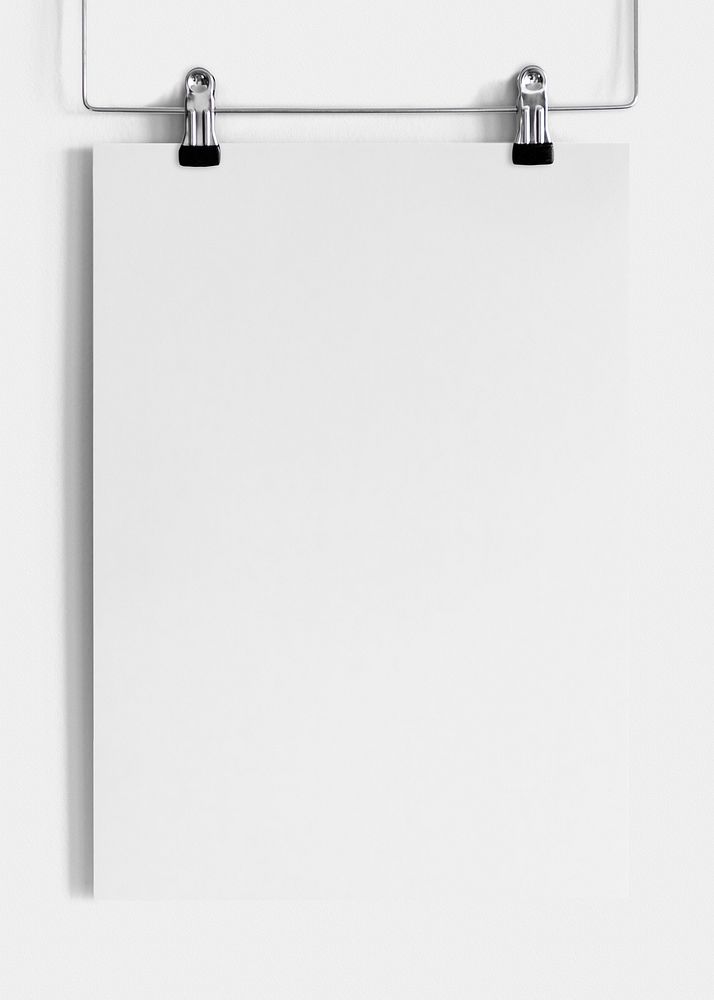 Clipped paper poster design space | Free Photo - rawpixel