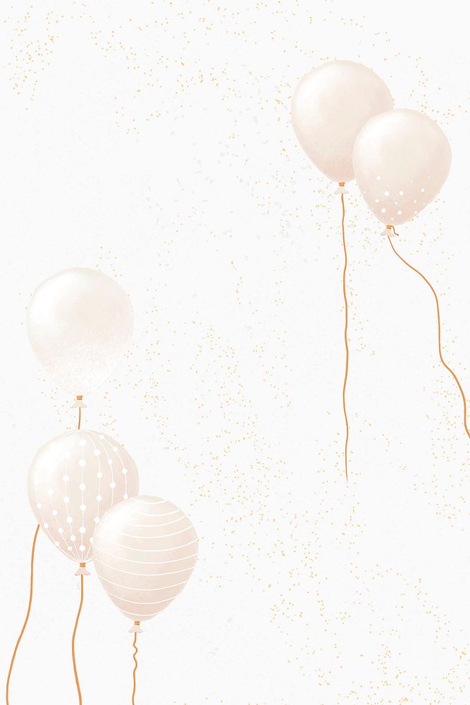 Luxury balloon vector background celebration | Premium Vector - rawpixel