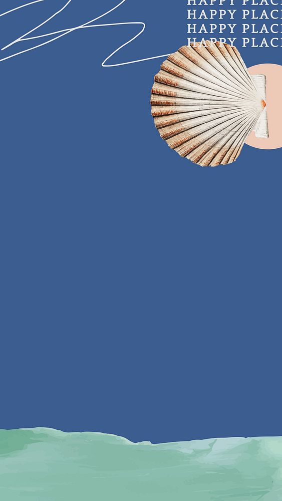 Clamshell pattern blue mobile phone | Premium Vector - rawpixel