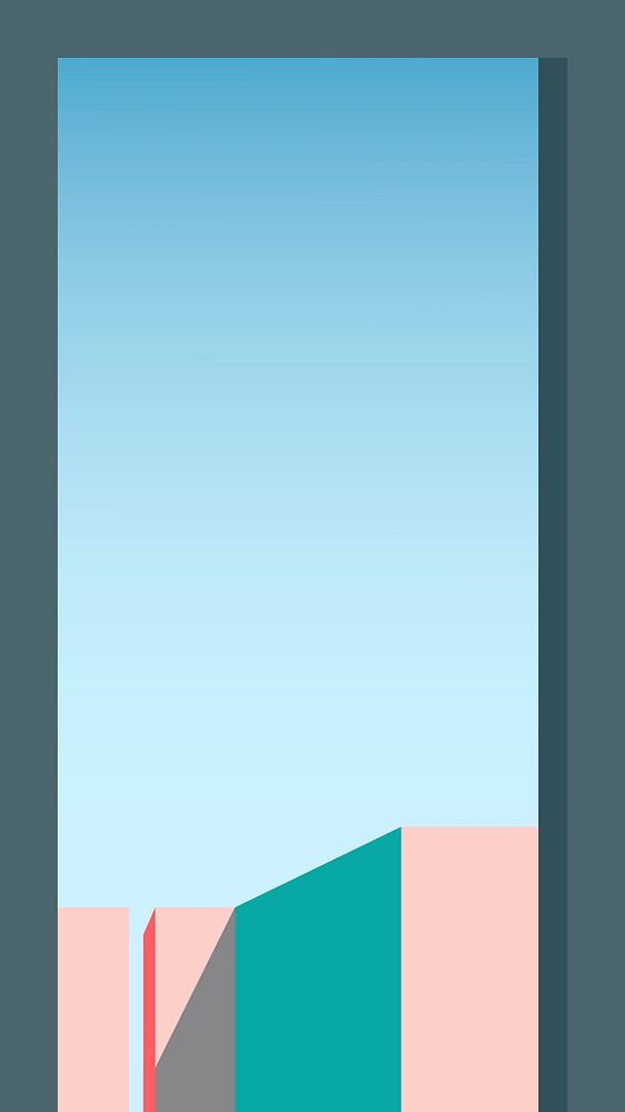 Minimal shadow wall background mobile | Premium Vector - rawpixel