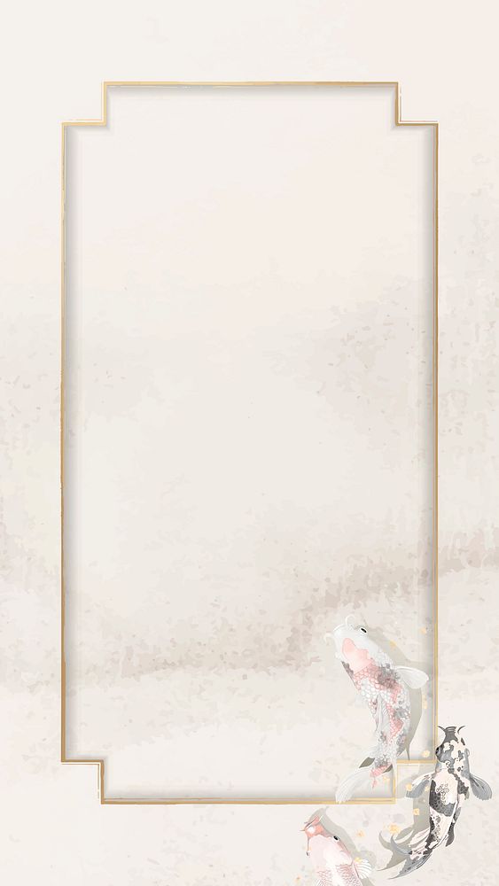 koi fish decorated mobile phone | Premium Vector - rawpixel