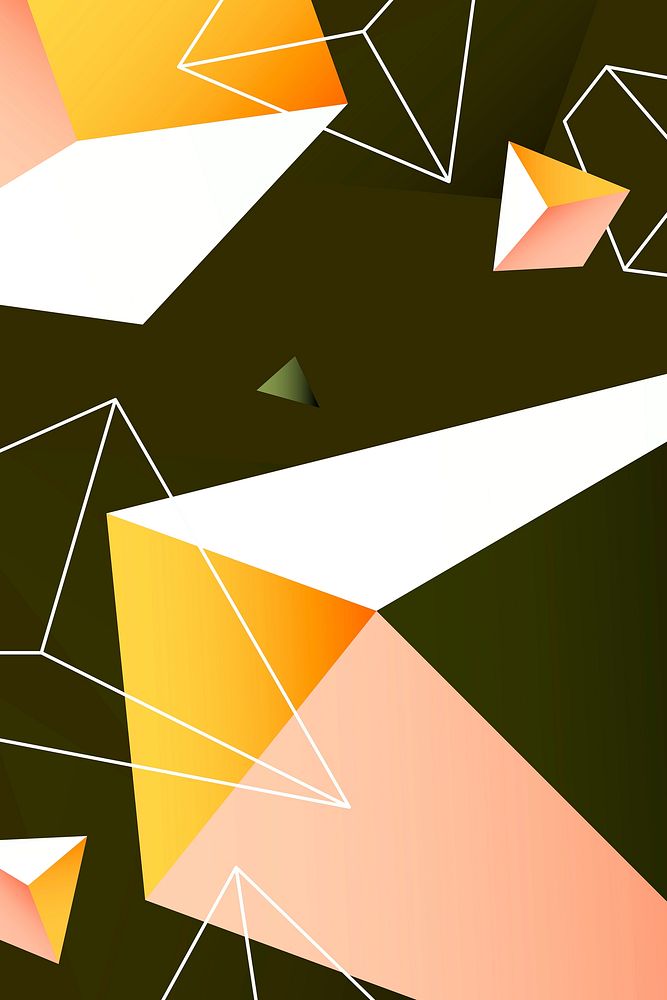 Pink prism pattern black vector | Premium Vector - rawpixel