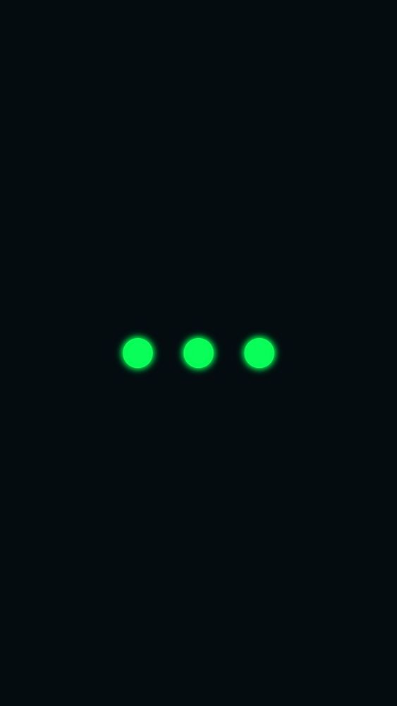 Loading neon green dots vector | Premium Vector - rawpixel