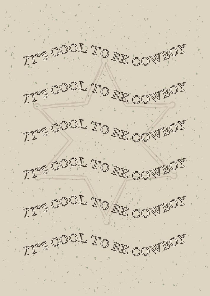 Wild west poster template vector | Premium Vector Template - rawpixel