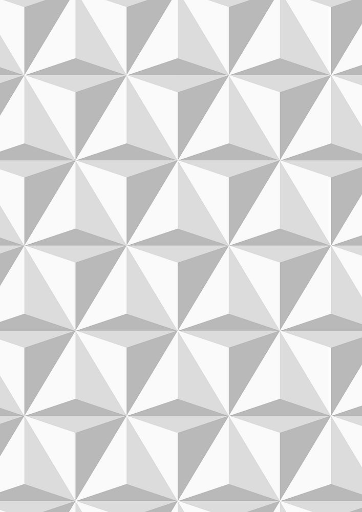 Triangle 3D geometric pattern vector | Premium Vector - rawpixel
