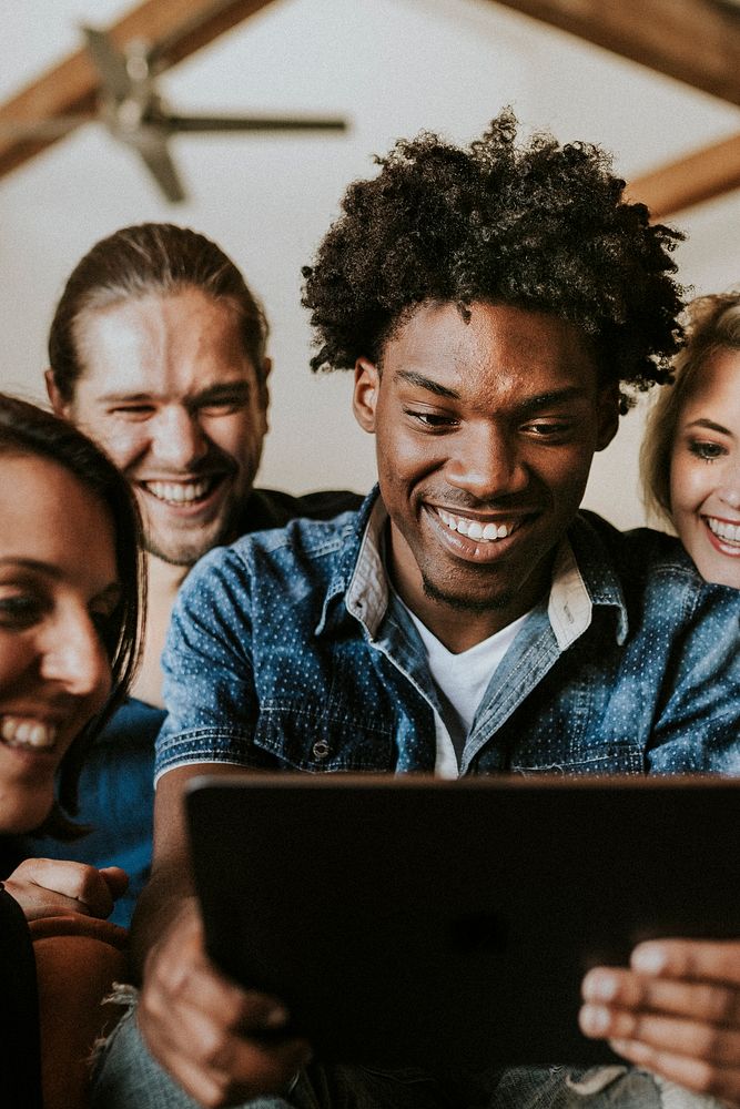 Diverse people using digital tablet | Premium Photo - rawpixel