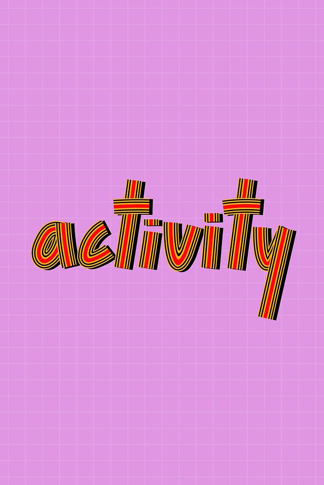 Health word activity concentric font | Free Photo - rawpixel