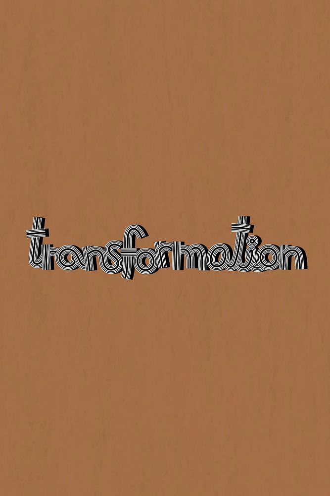 Vector transformation word hand drawn | Premium Vector - rawpixel