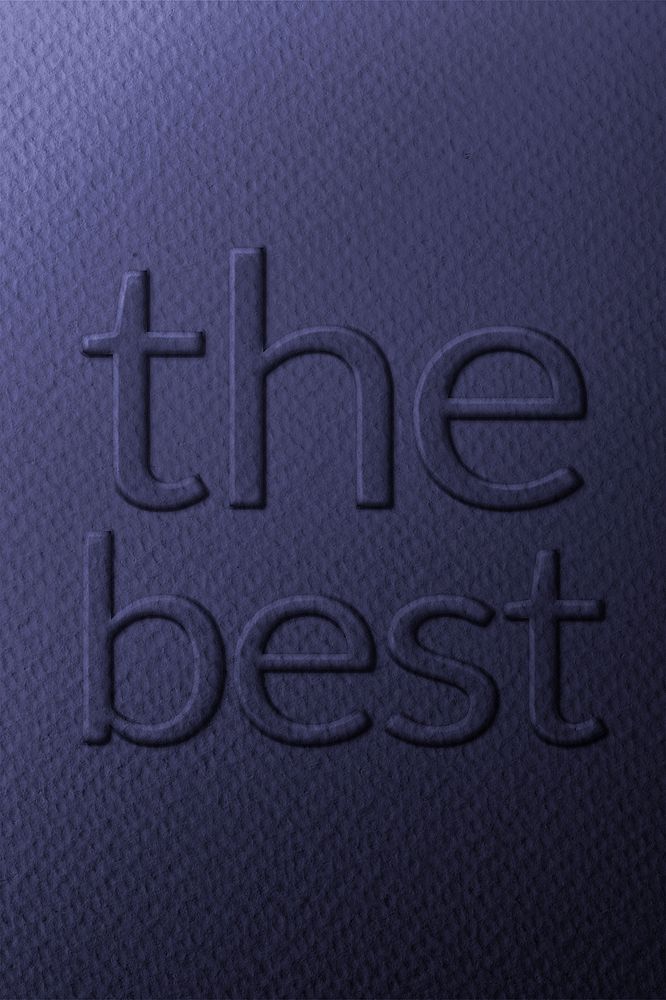 best word emboss typography paper | Free Photo - rawpixel