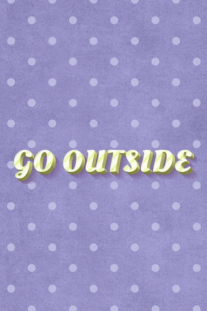 Go outside word candy cane | Free Photo - rawpixel