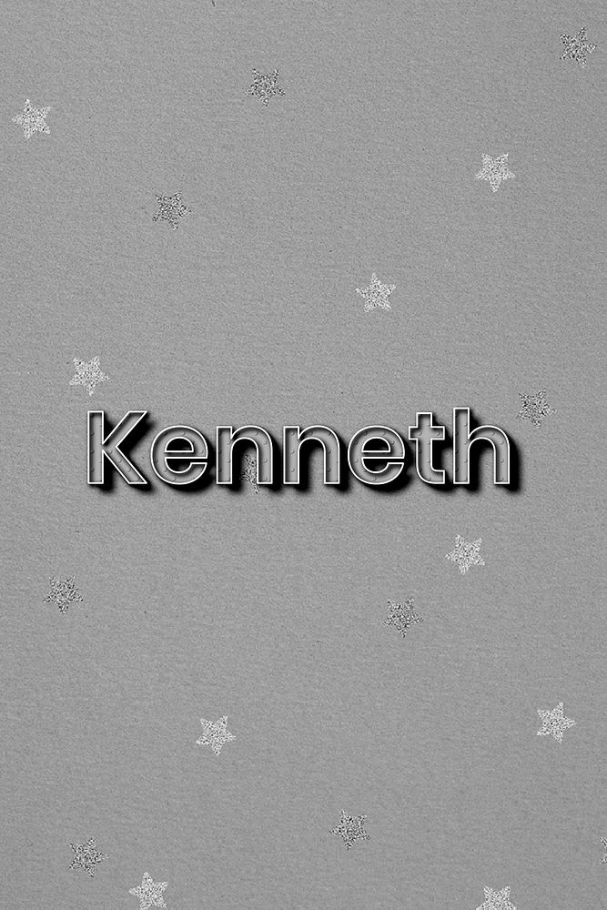 Kenneth name polka dot lettering | Free Photo - rawpixel