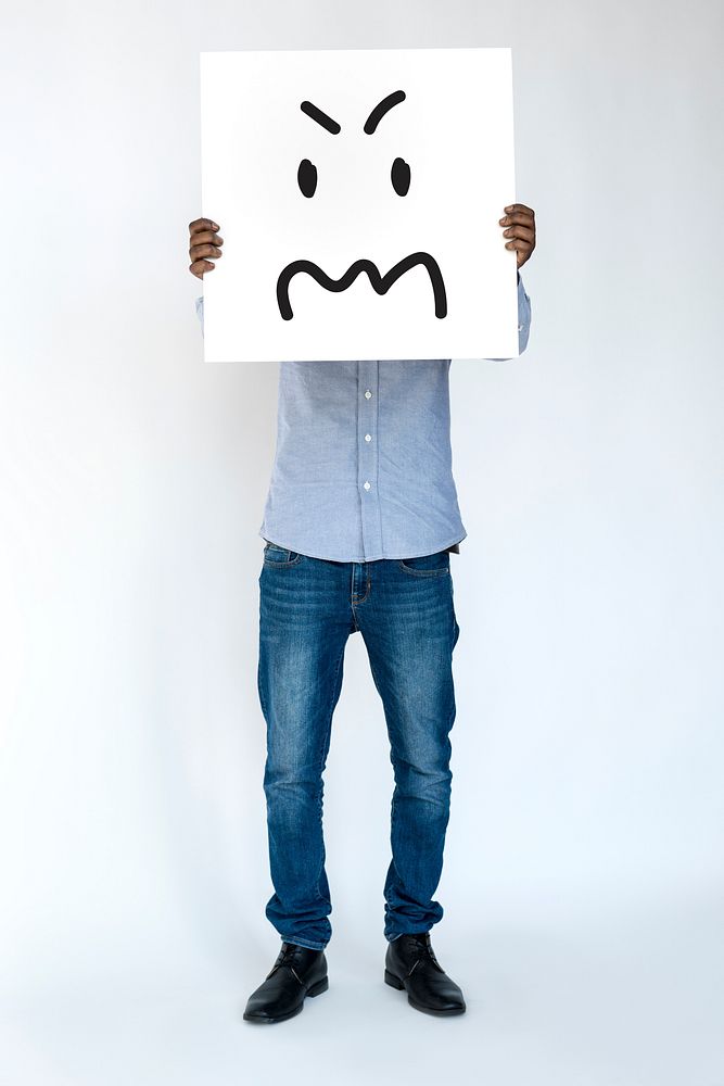 Illustration agressive madness face banner | Premium Photo - rawpixel