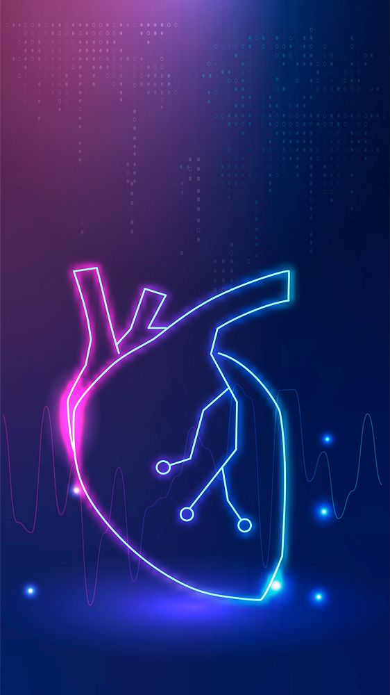 Heart banner for cardiac technology | Free Photo - rawpixel