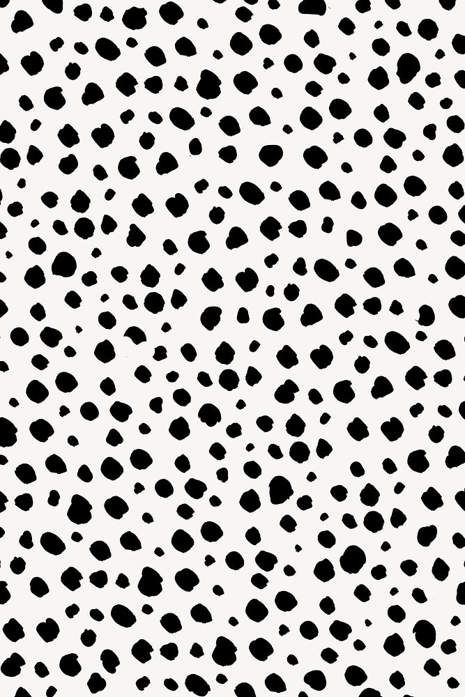 Doodle dots pattern background, black | Free Photo - rawpixel