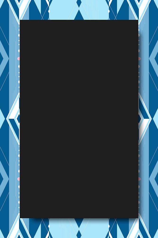 Bright blue seamless geometric patterned | Premium Vector - rawpixel