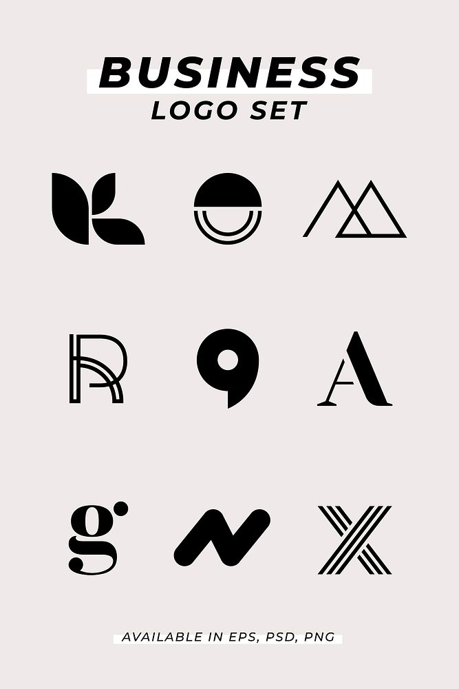 Modern classic business logo vector | Premium Vector - rawpixel