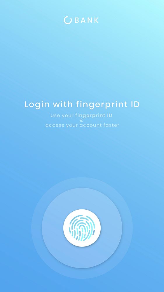 Fingerprint scan login smartphone screen | Free Photo - rawpixel