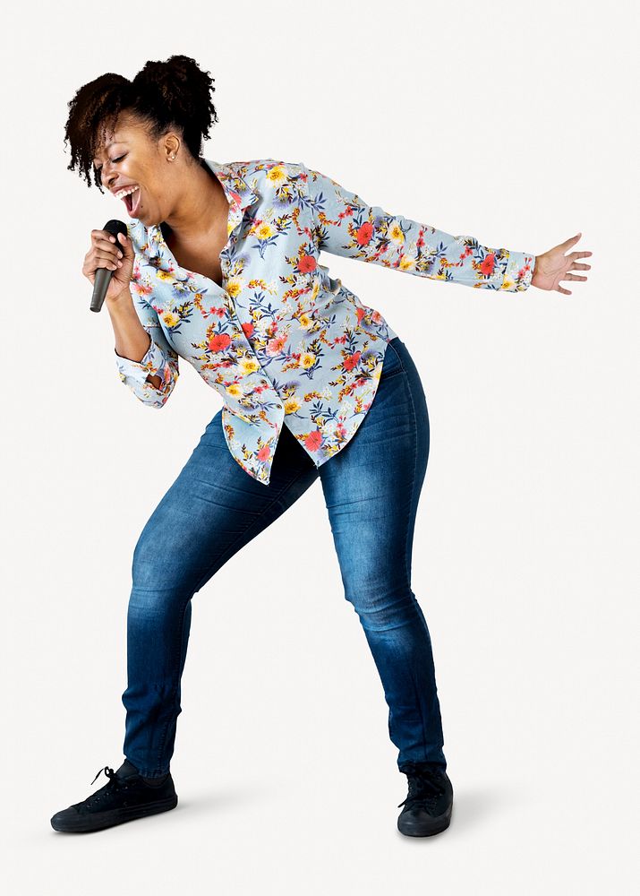 Female singer collage element, career | Premium PSD - rawpixel