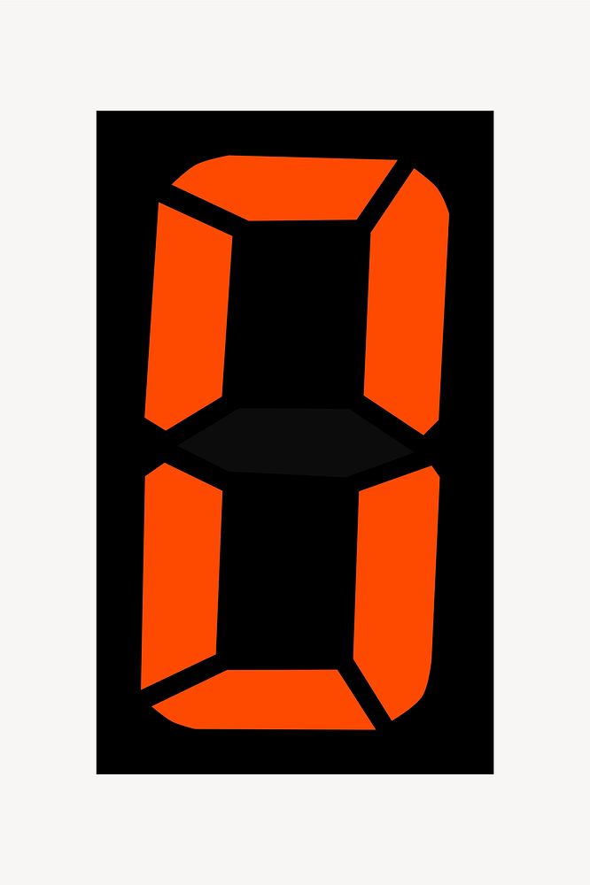 Zero 0 digit number illustration | Free Photo Illustration - rawpixel