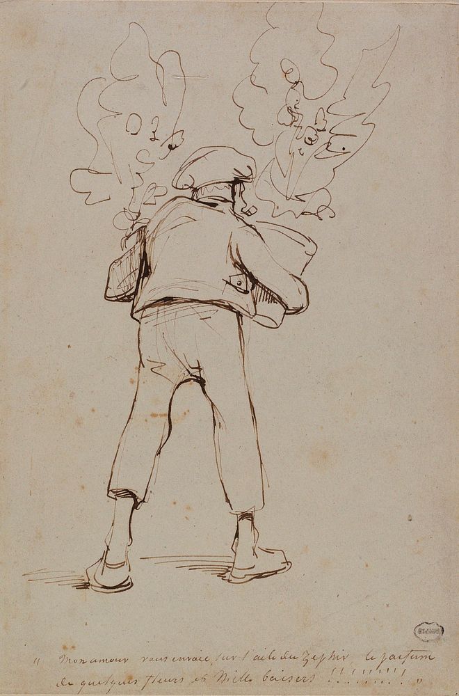 standing hunchback man, seen from back, | Free Photo - rawpixel