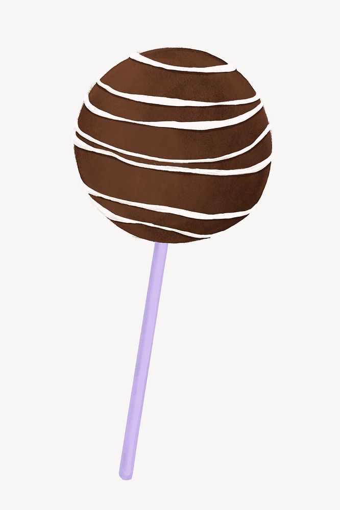 Chocolate cake pop, party dessert | Free Photo Illustration - rawpixel
