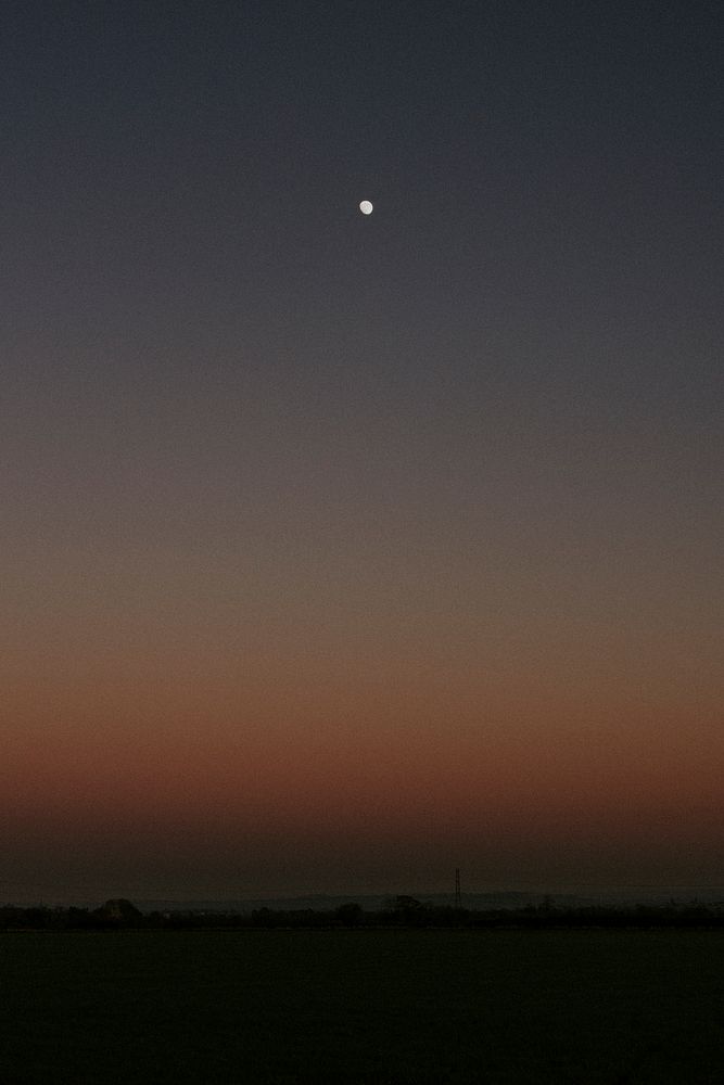 Dark sunset sky aesthetic background | Premium Photo - rawpixel