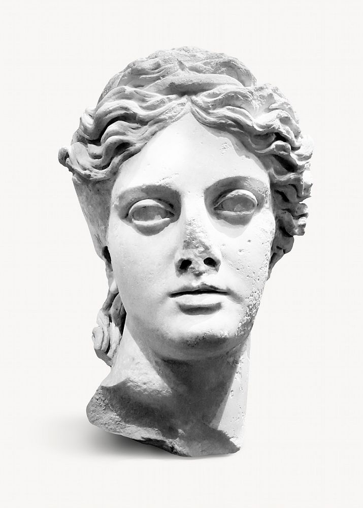 Greek goddess head isolated image | Free Photo - rawpixel